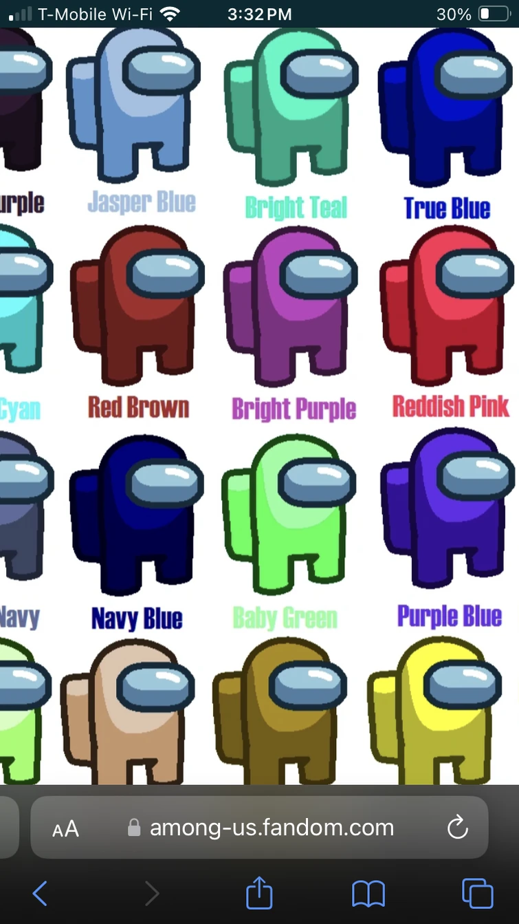 Among Us Colors 2 | Fandom
