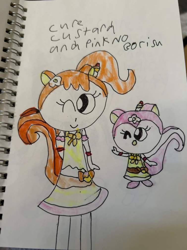 Cure custard and pink no corisu | Fandom