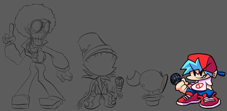 found the oldest bnd concept art | Fandom