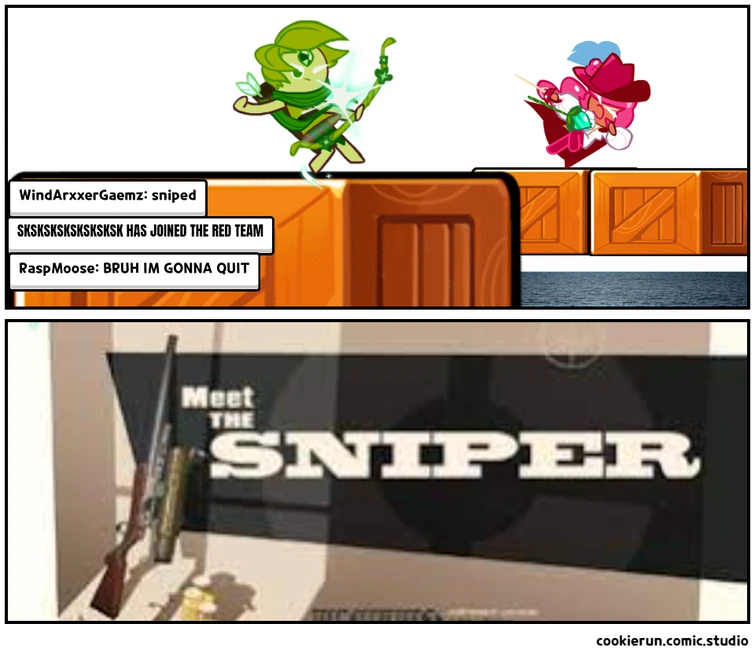 Sniper cookie anyone? | Fandom