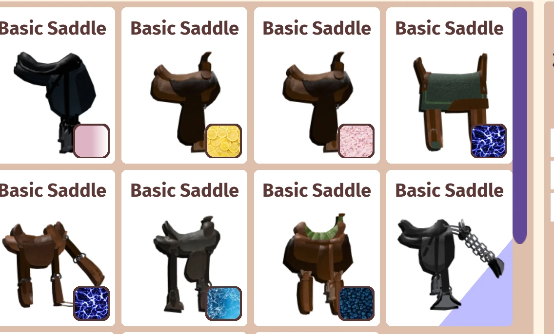Selling themed saddles & other equipment etc | Fandom
