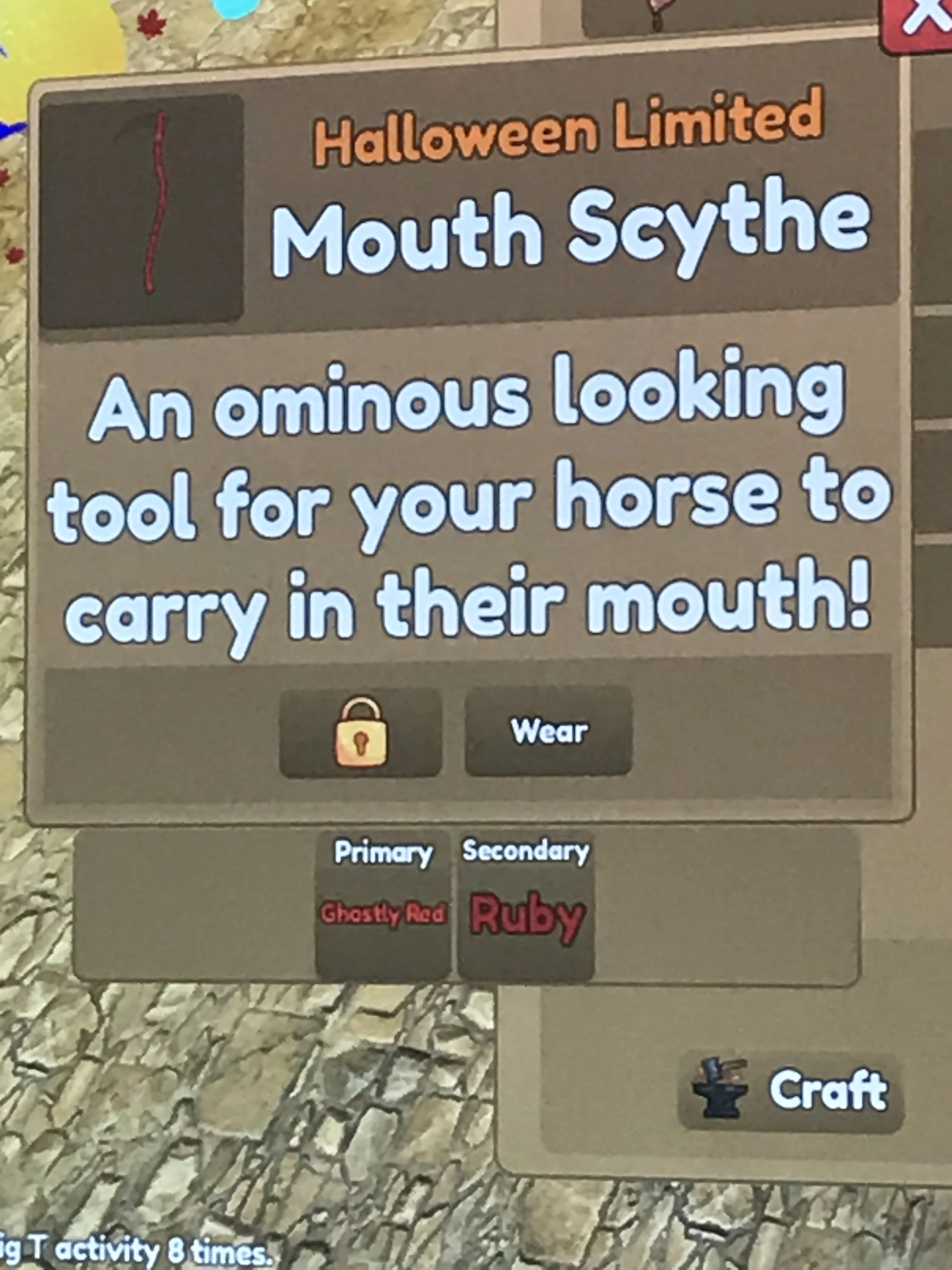 Trading 2 perf mouth scythes | Fandom