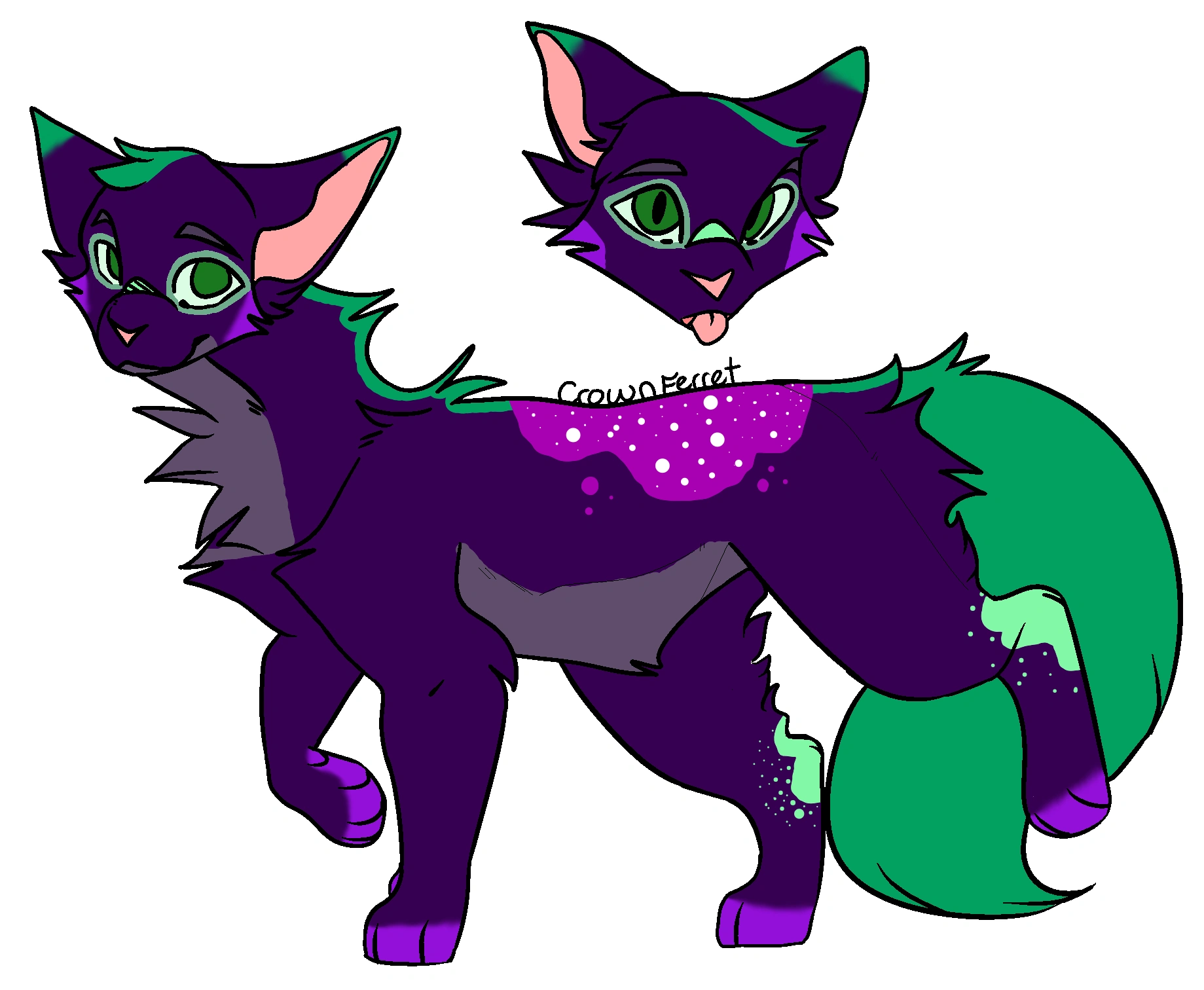 What do you do when you get bored? I turn my WoF ocs into Warrior Cats ...