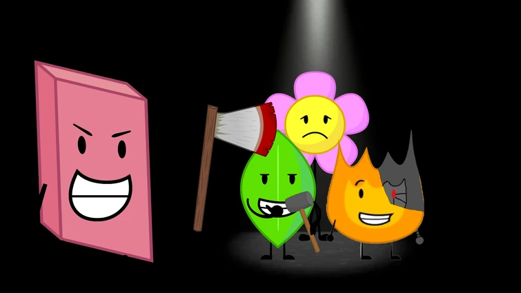 I made the Banana Splits Movie poster with BFDI characters. | Fandom