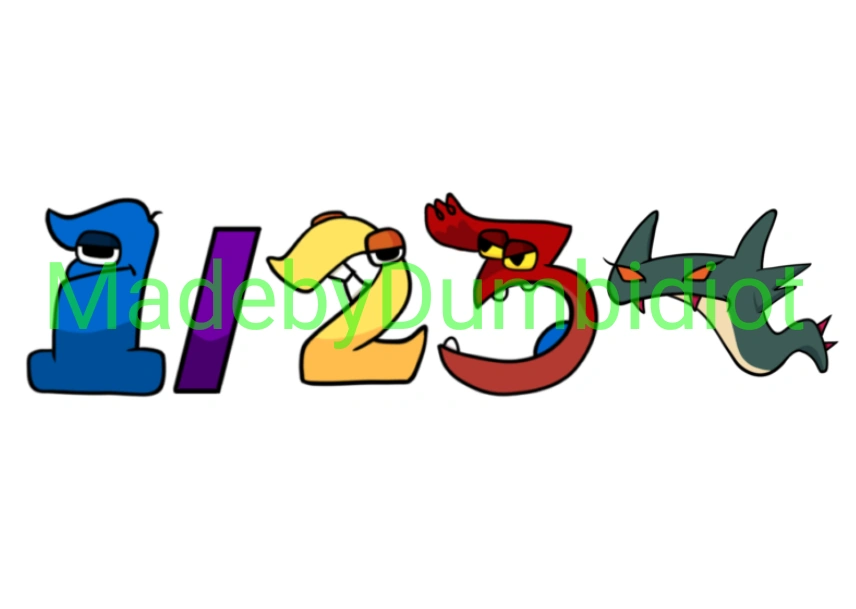 Number lore but drawed by me | Fandom