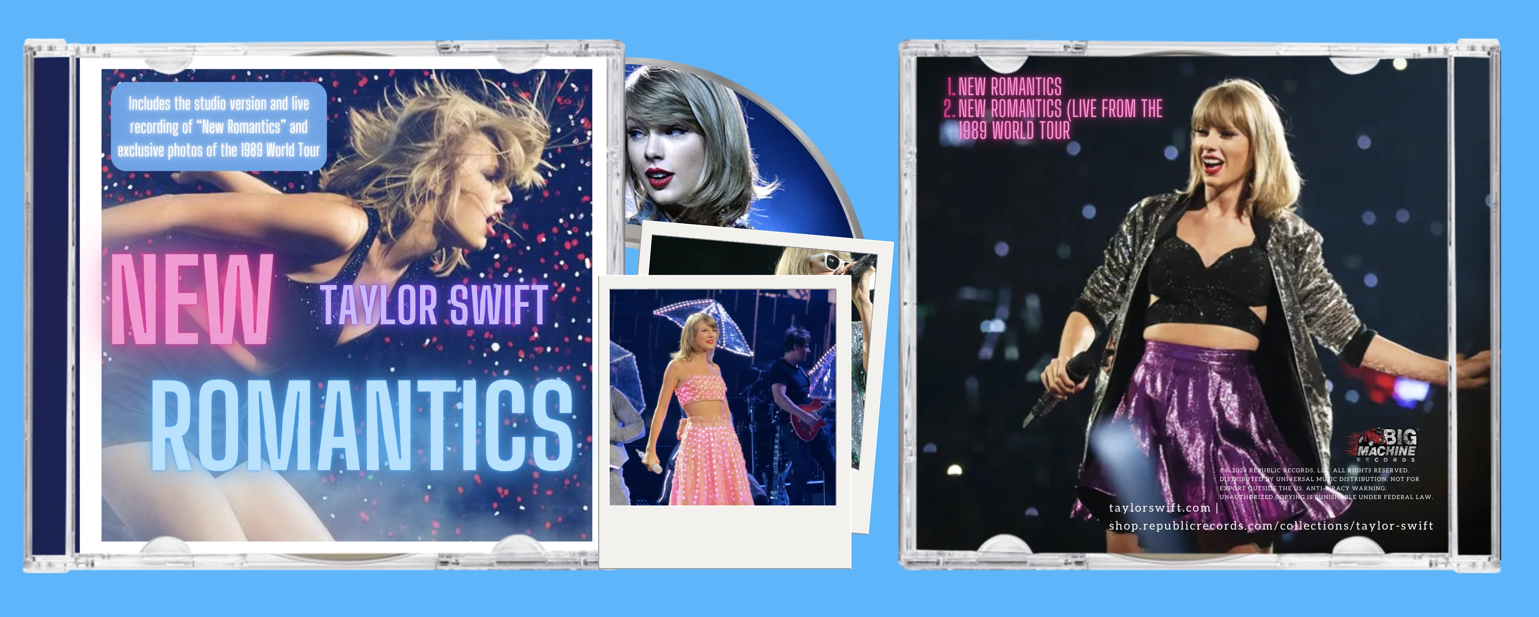 New Romantics Single CD Concept | Fandom