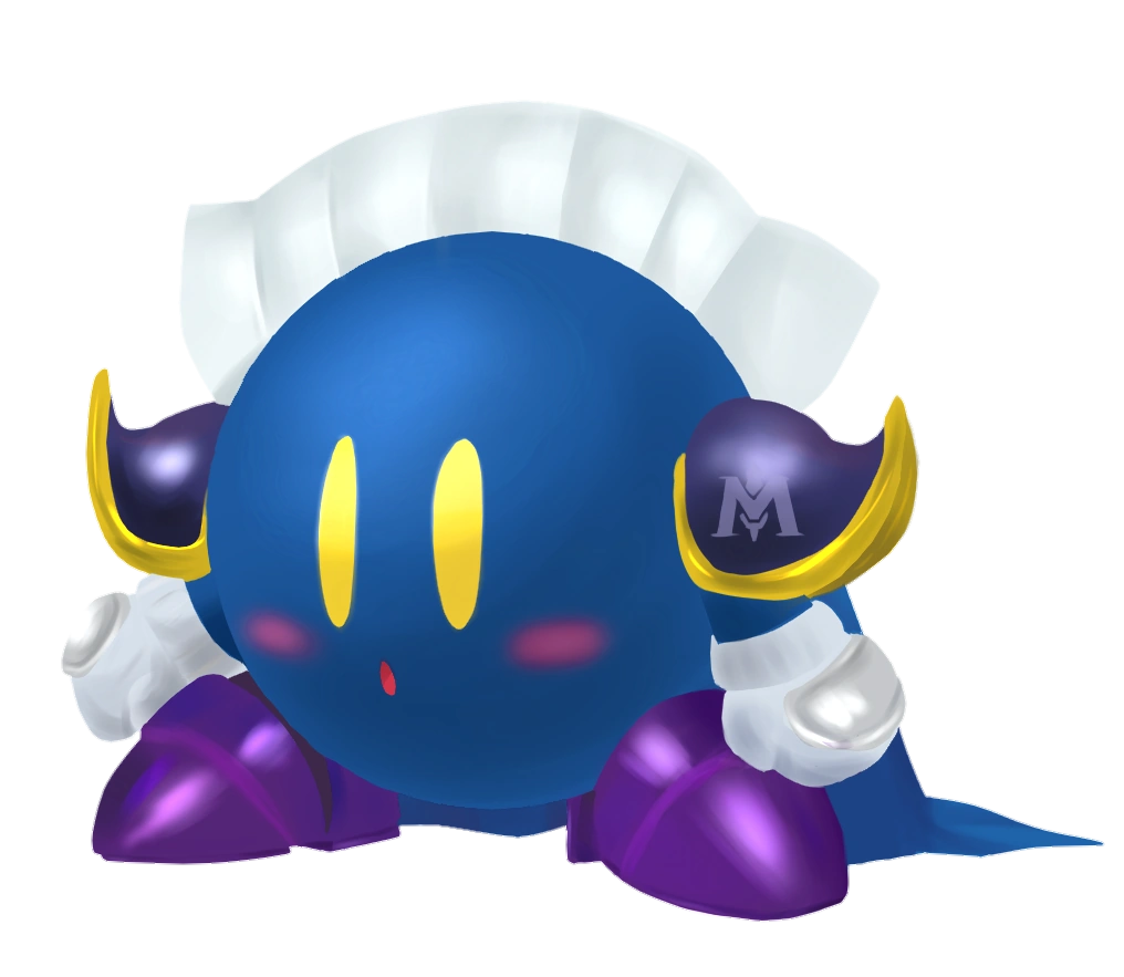 It feels a little embarrassing when Meta Knight takes off his mask ...