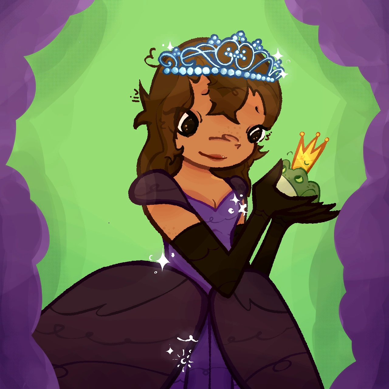 princes courtney drawing!!! 💜💜 | Fandom