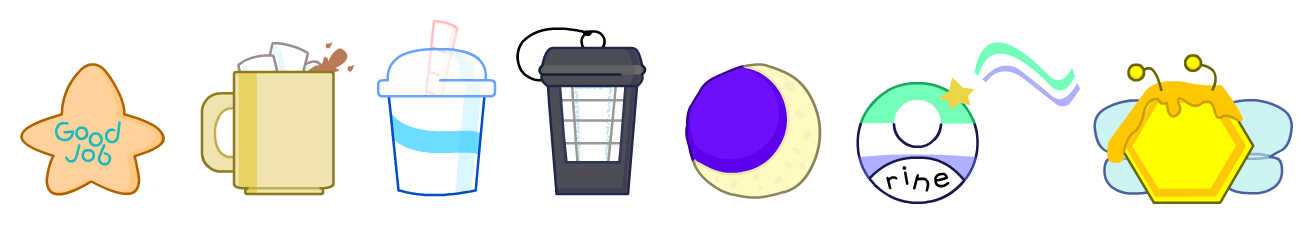 Collection of fanmade assets I made of BFDI Wikians' OCs yayayyayayaya ...