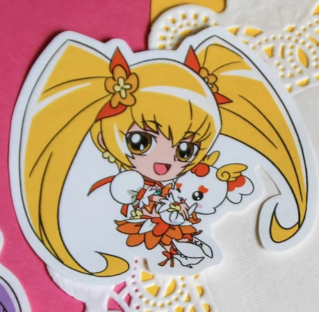 Chibi cure sunshine and potpourri sticker | Fandom