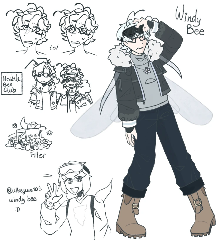 Humanized Windy Bee | Fandom
