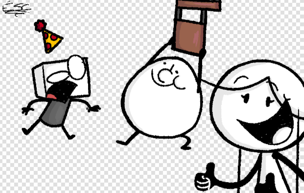 featuring my onaf oc, scribble girl, who i posted here months ago lol ...