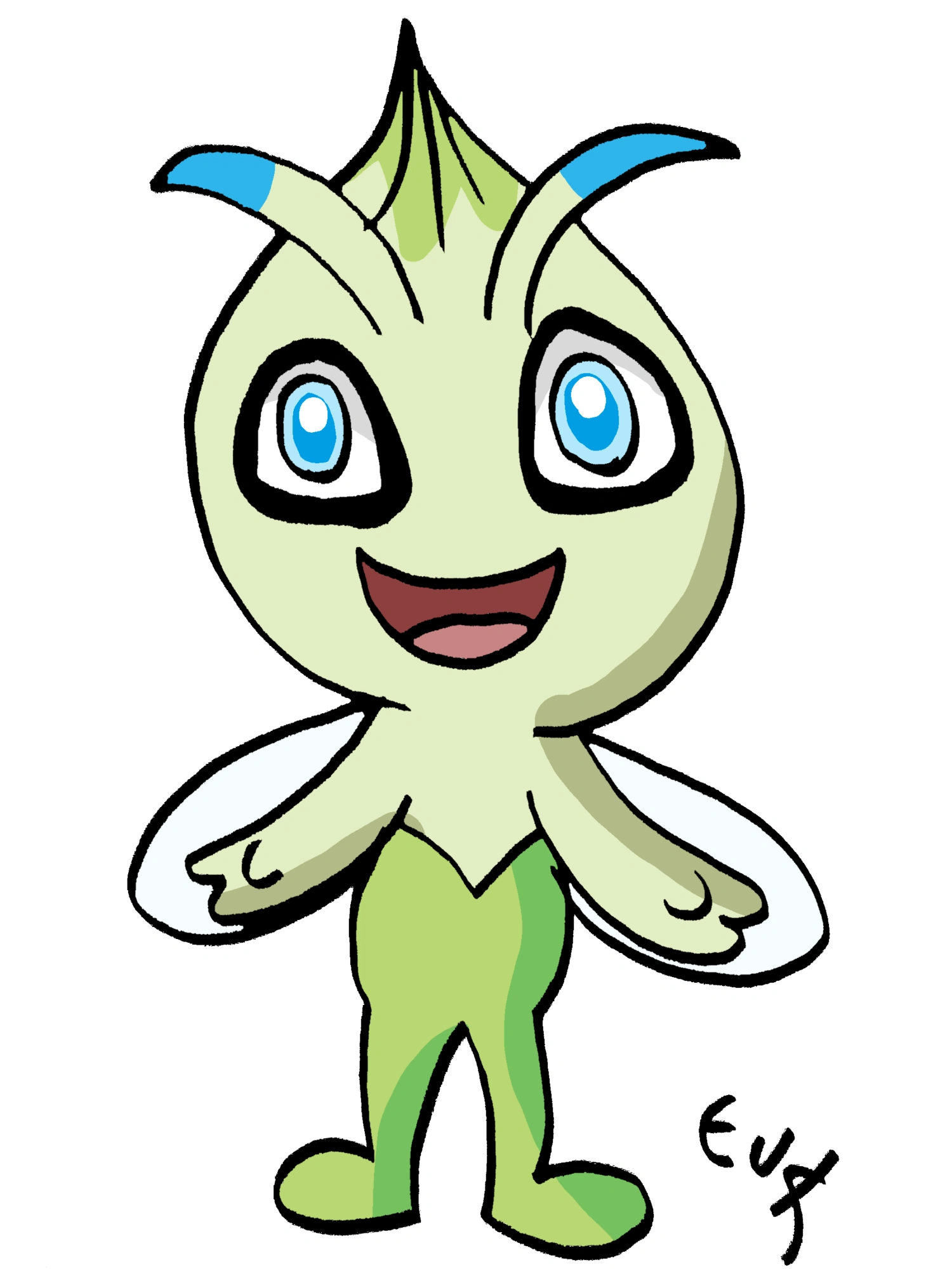 My drawing of Celebi | Fandom