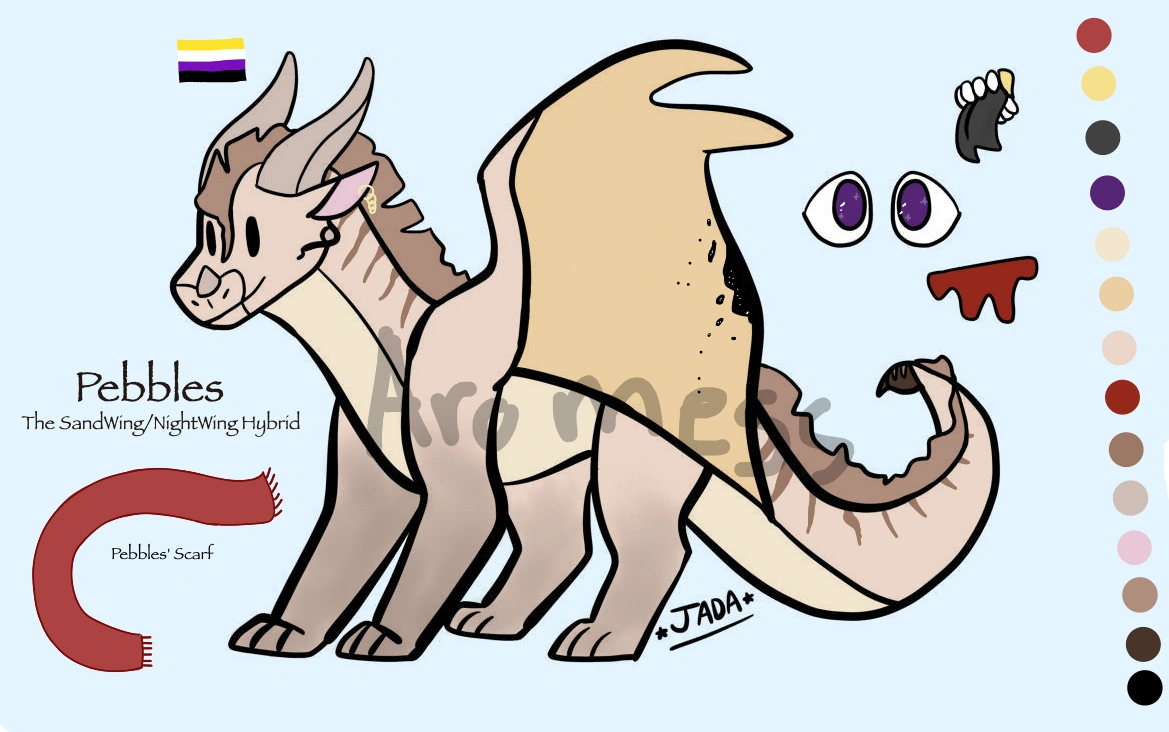 New OC, Pebbles the Sand/Night! | Fandom