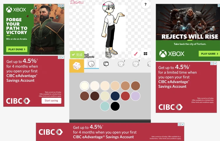 Finally, normal ads on picrew 🥹 this is the first time I’ve seen normal ads | Fandom