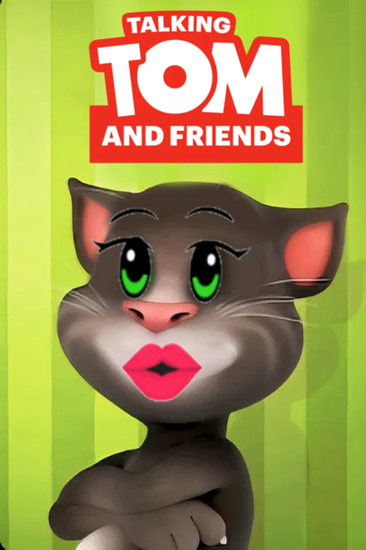 Talking Tom except he has sapphire gaze (meme/joke, but really we need ...