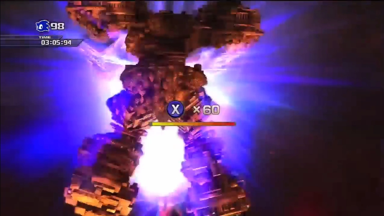 Poor X/Square button is about to get murdered by Sonic Unleashed's ...