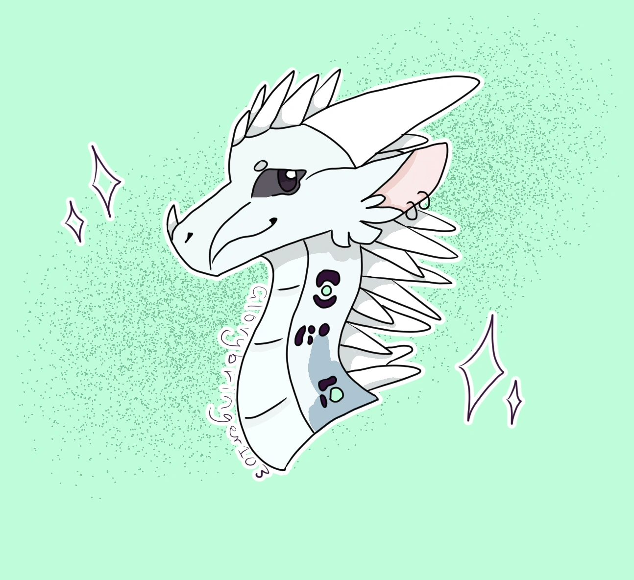 Drawing of an Icewing!!! | Fandom