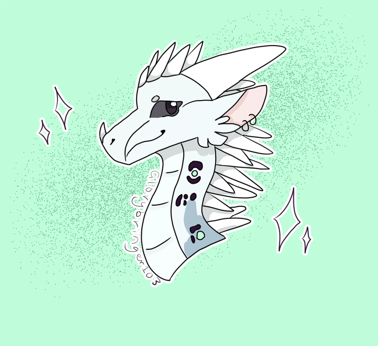 Drawing of an Icewing!!! | Fandom