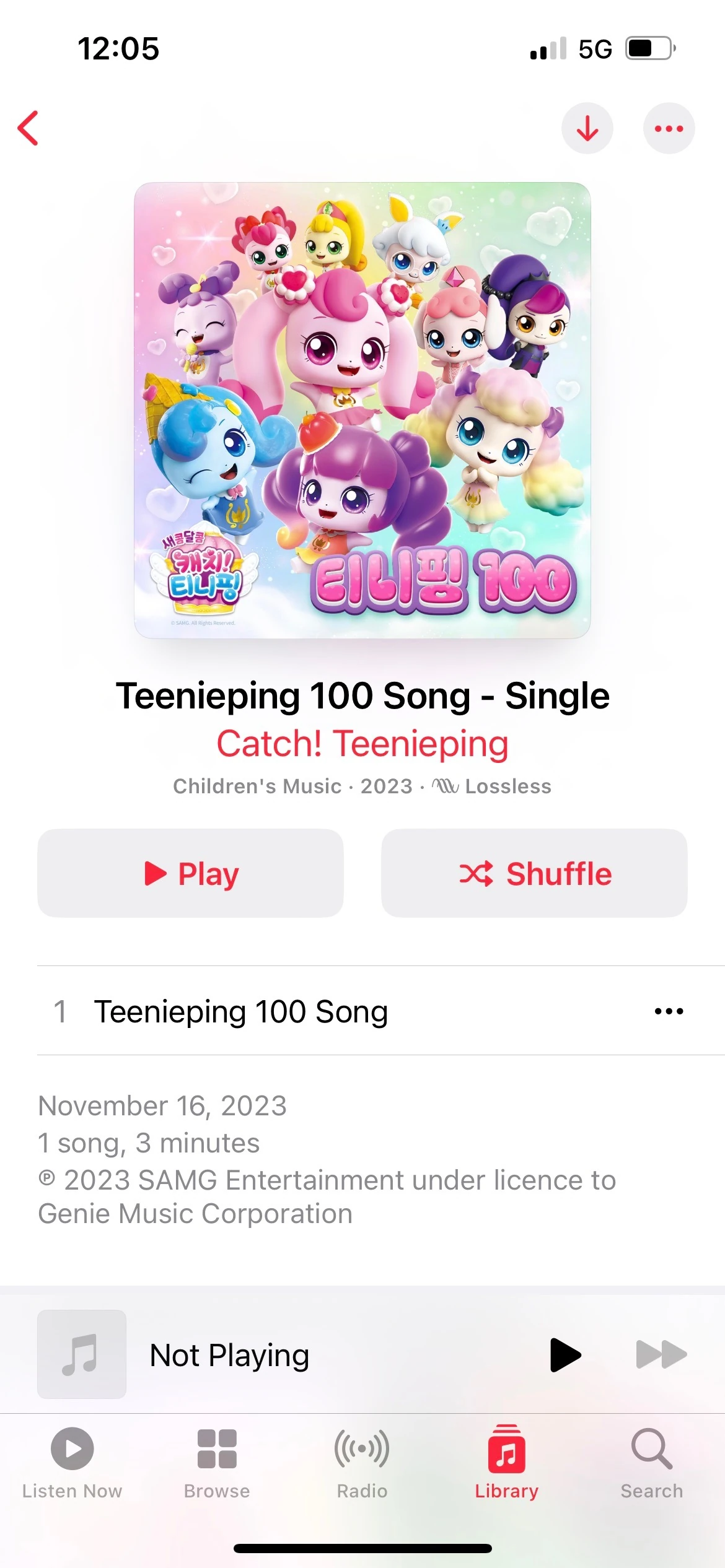 I got teenieping 100 song on my music album! | Fandom