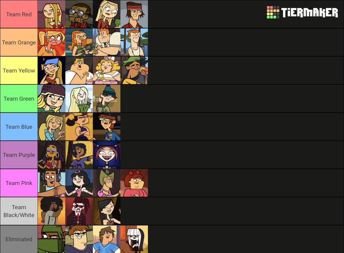 Total Drama Battle Of Colors Viewer Vote Ep 3 | Fandom