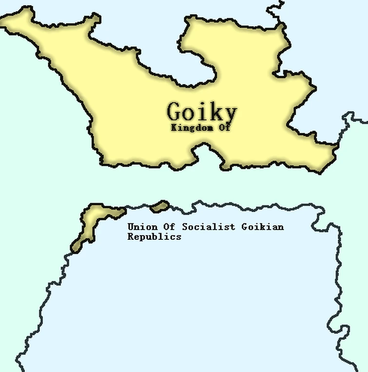Historical Map Of Goiky ( 1934-1940 ) | Fandom