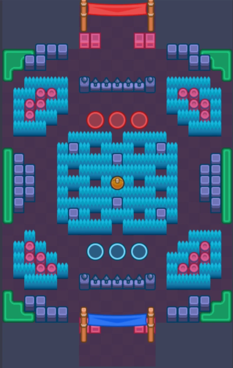 Brawl Ball Map Idea for @DarkSteel02: Scary Brawlers & Nice Spirits ...