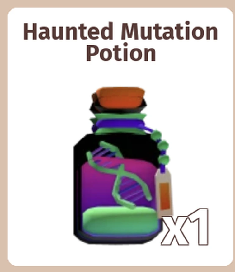 Selling Haunted Mutation Potion | Fandom