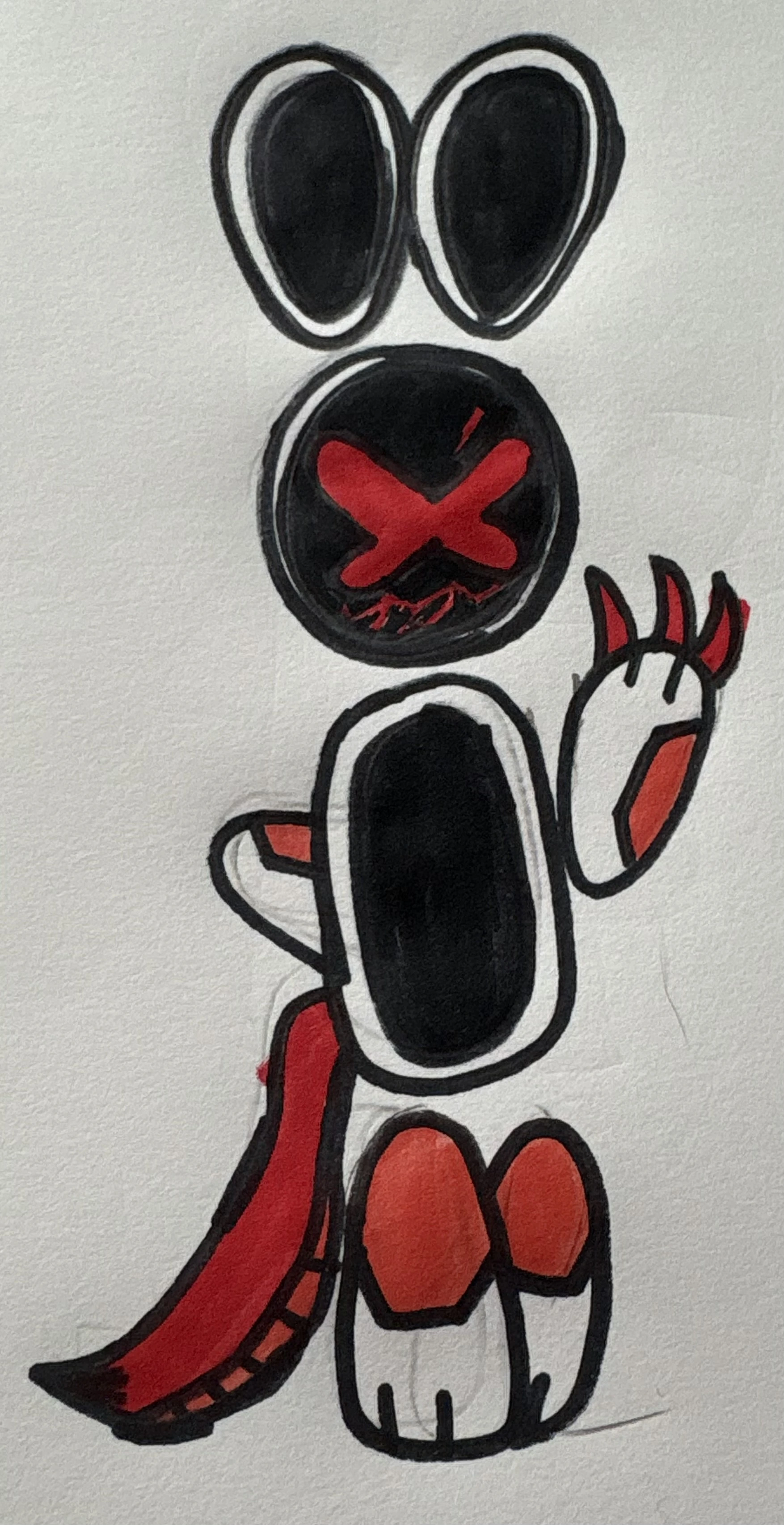 So I uhm upgraded that old robot I had and added some new stuff to it ...