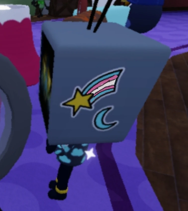 Everytime I see star time vee I think the sticker on the side is the Trans flag for like a ...