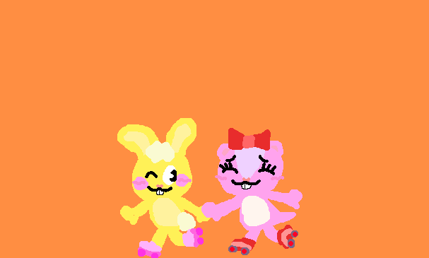 Cuddles x Giggles fan-art! | Fandom