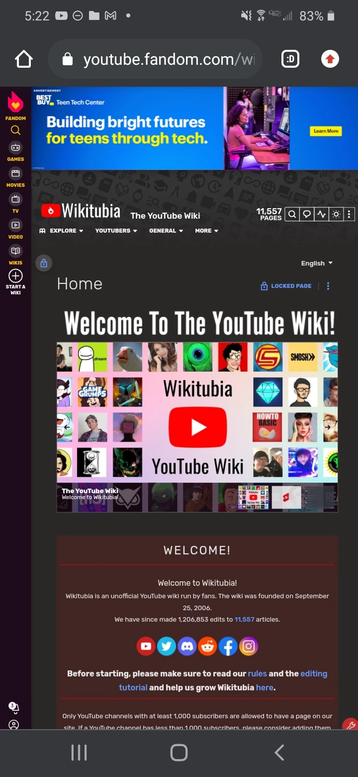 Quiz about Wikitubia's old history. | Fandom