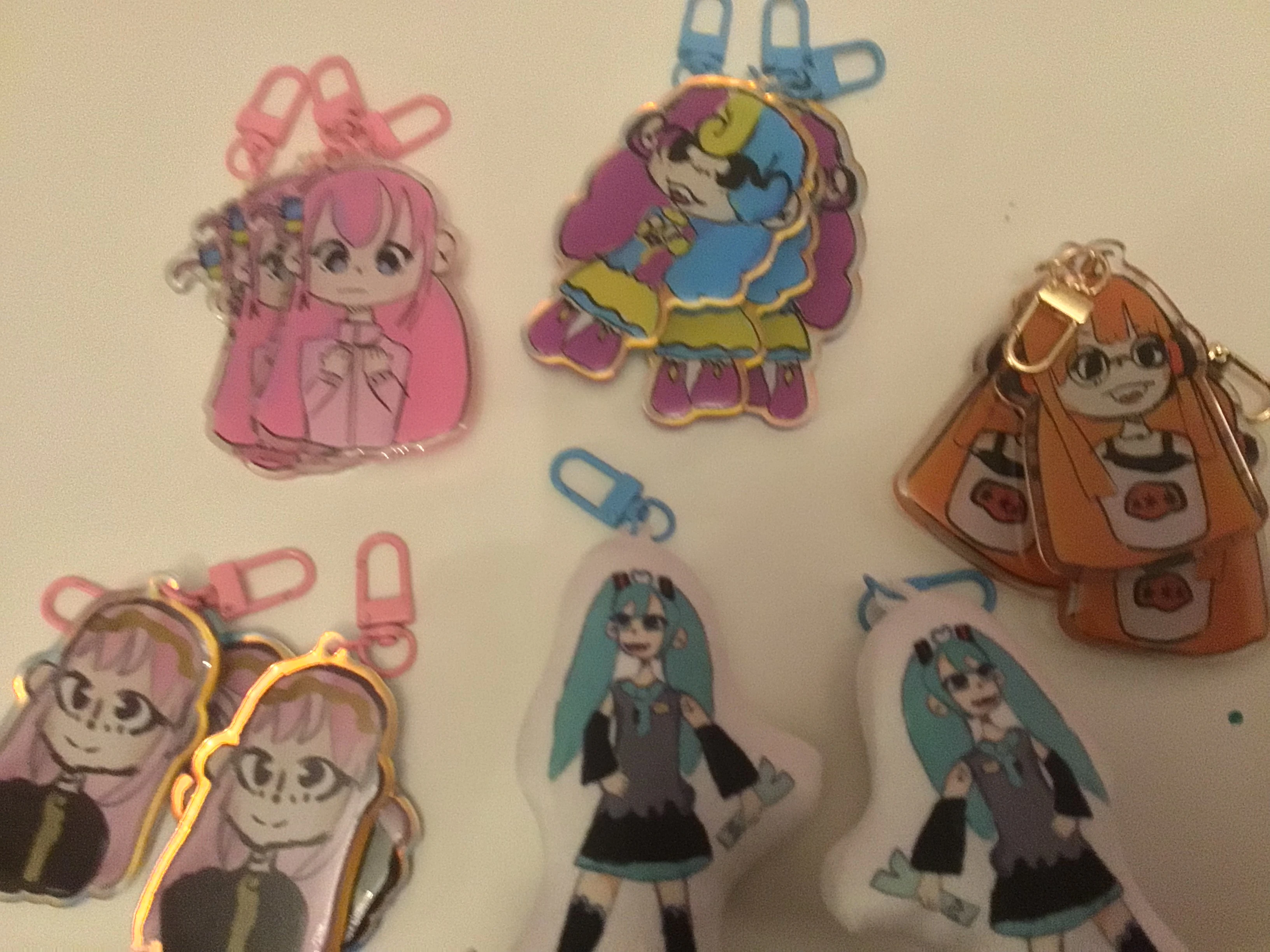 After months of waiting my keychains Finally came! | Fandom
