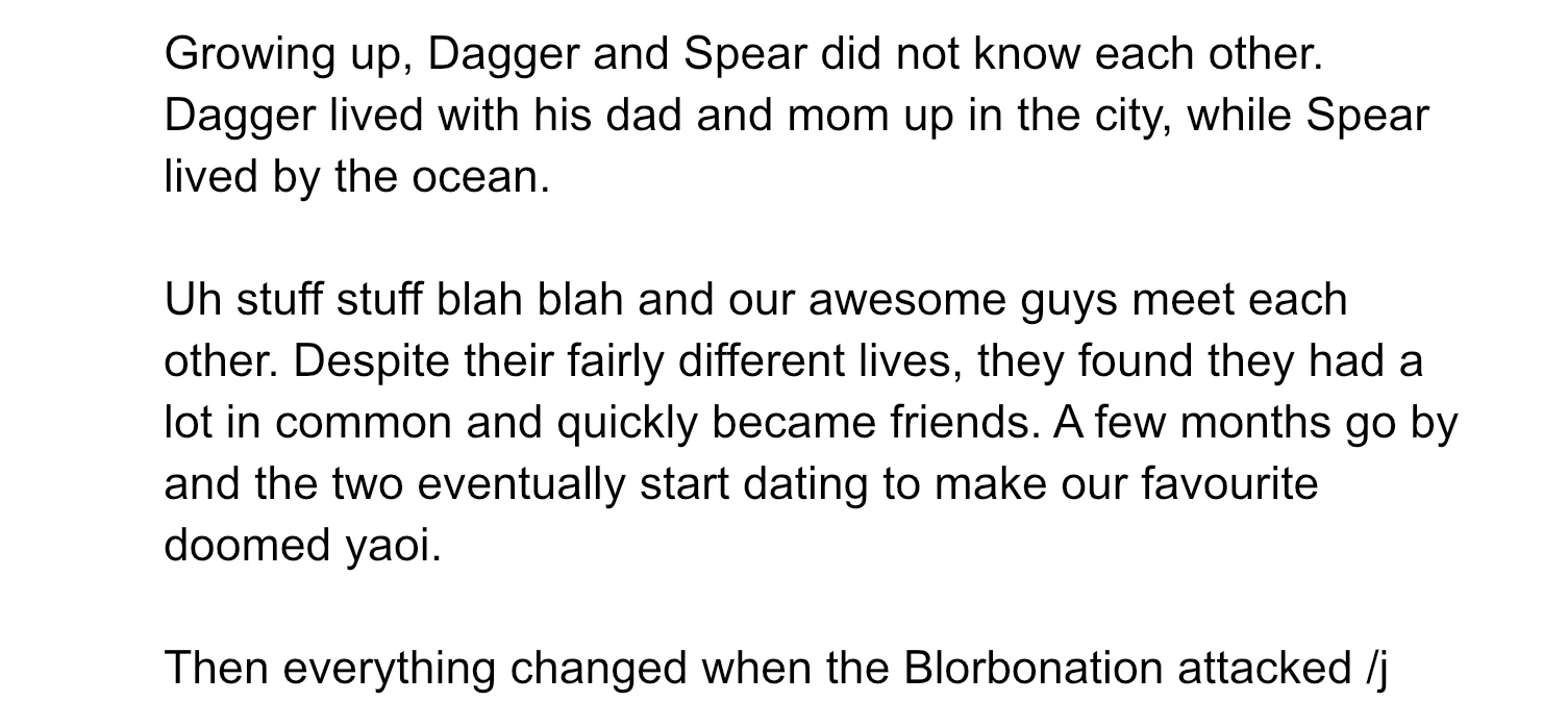 Writing oc lore at 12am core | Fandom