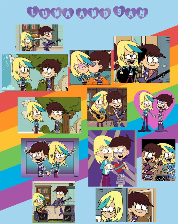 SaLuna Collage 💜💜💜💜💙💙💙💙 | Fandom