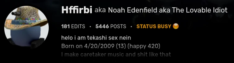 I didn't know this was a status | Fandom