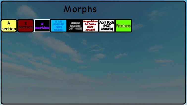 doing the e section morphs (i already did them, im doing the gui to use ...