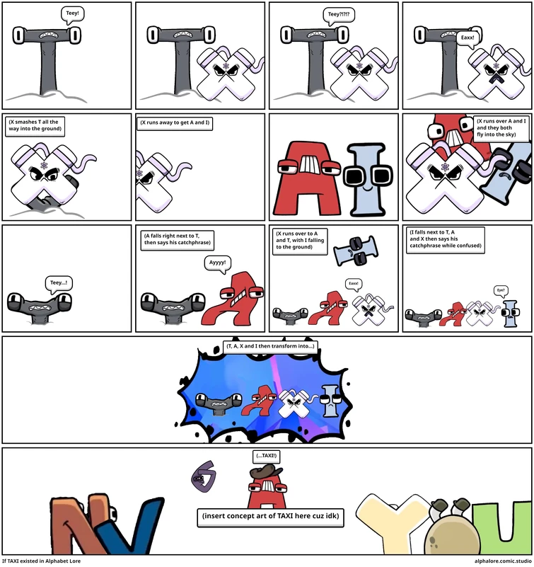 If TAXI existed in Alphabet Lore | Fandom