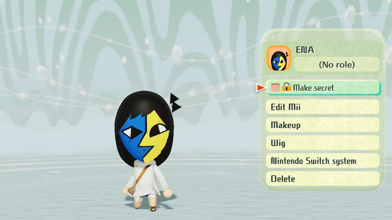 I've made an ENA Mii in Miitopia (access code:617C4K9) (also my name ...