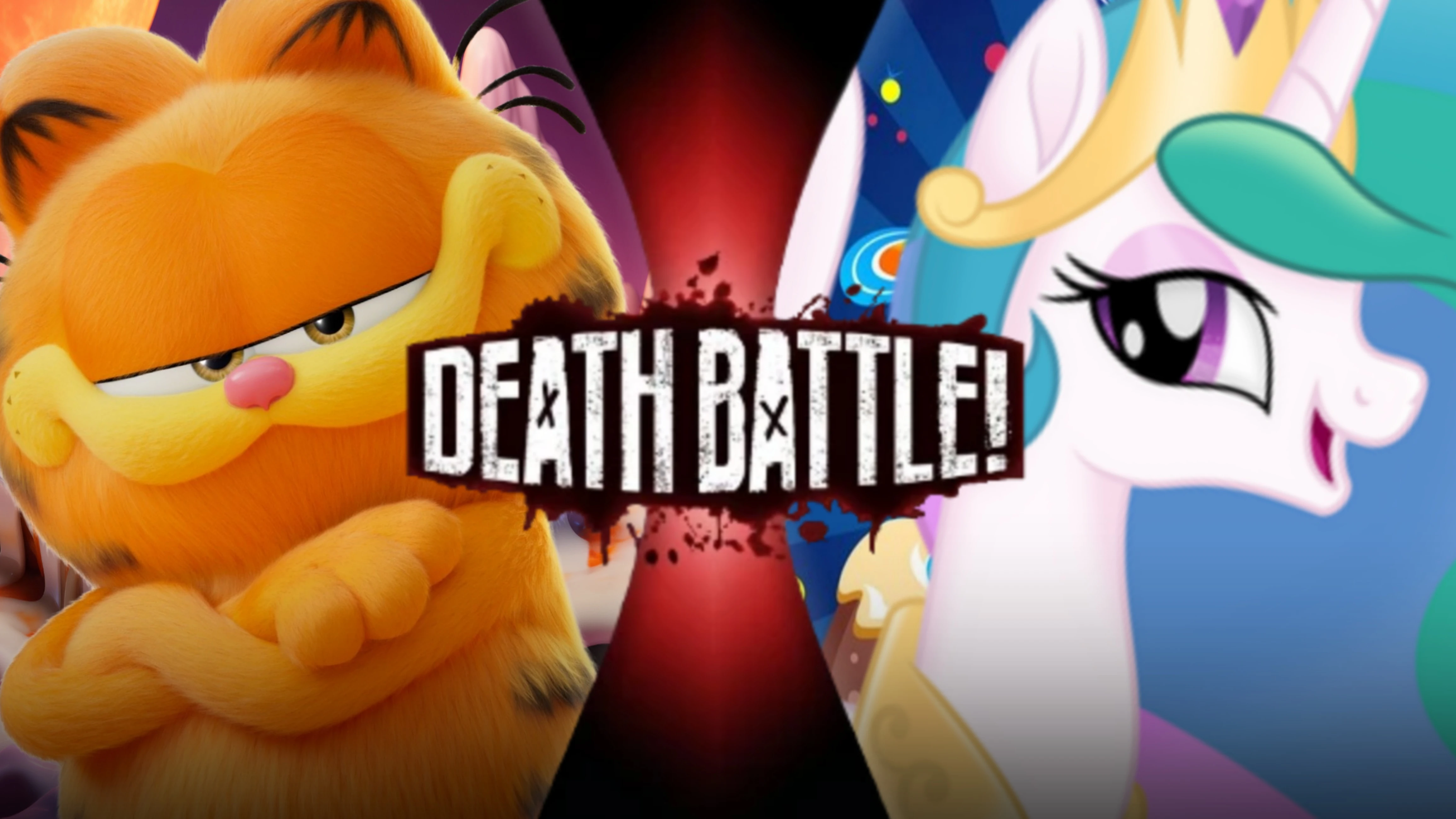 Garfield vs Princess Celestia Debate Chart | Fandom