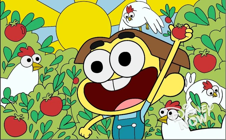 I colored Cricket Green from Big City Greens in Color Splash! | Fandom