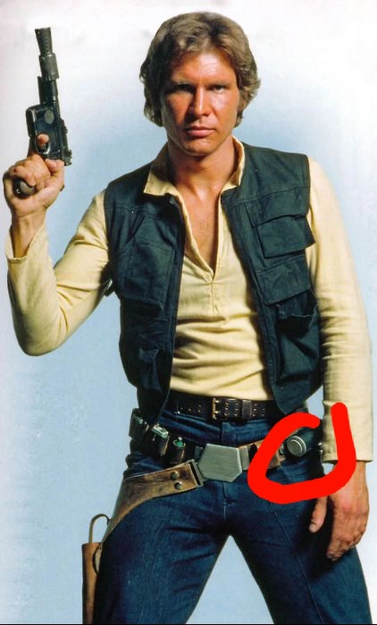 Han Solo has a lightsaber!?!? | Fandom