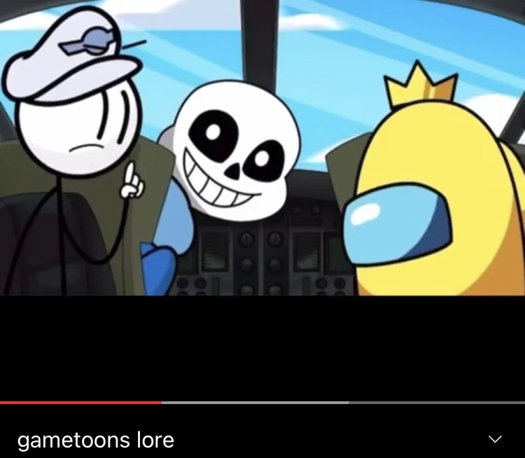 SANS IN GAMETOONS | Fandom