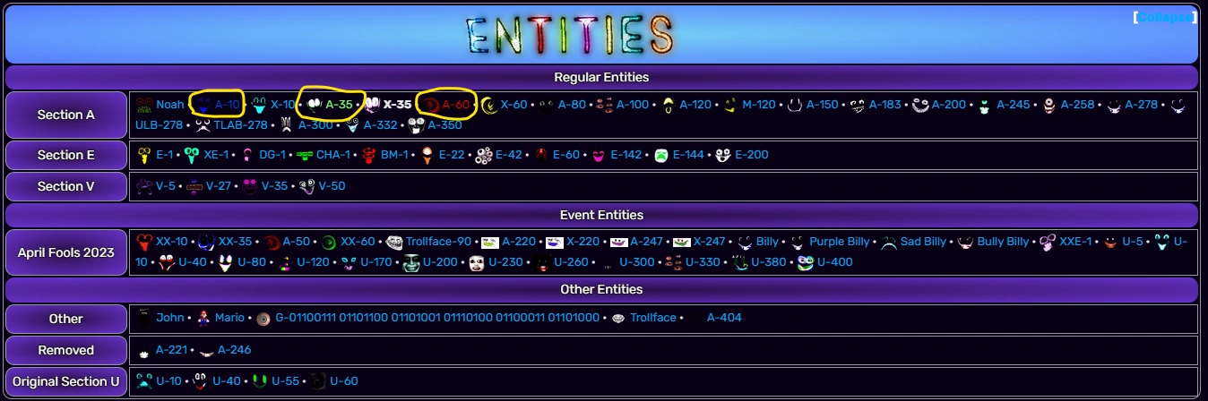 added some three colored links | Fandom