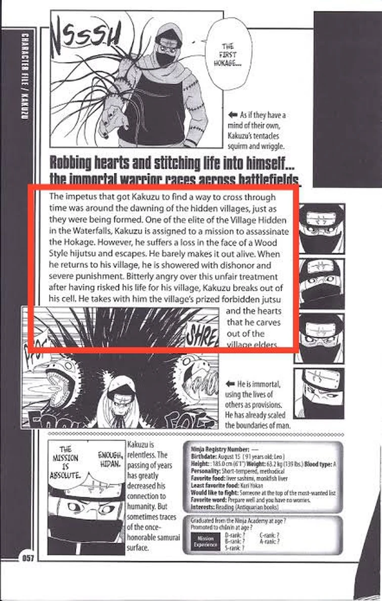 Definitive proof PRIME kakazu is stronger then hashirama | Fandom