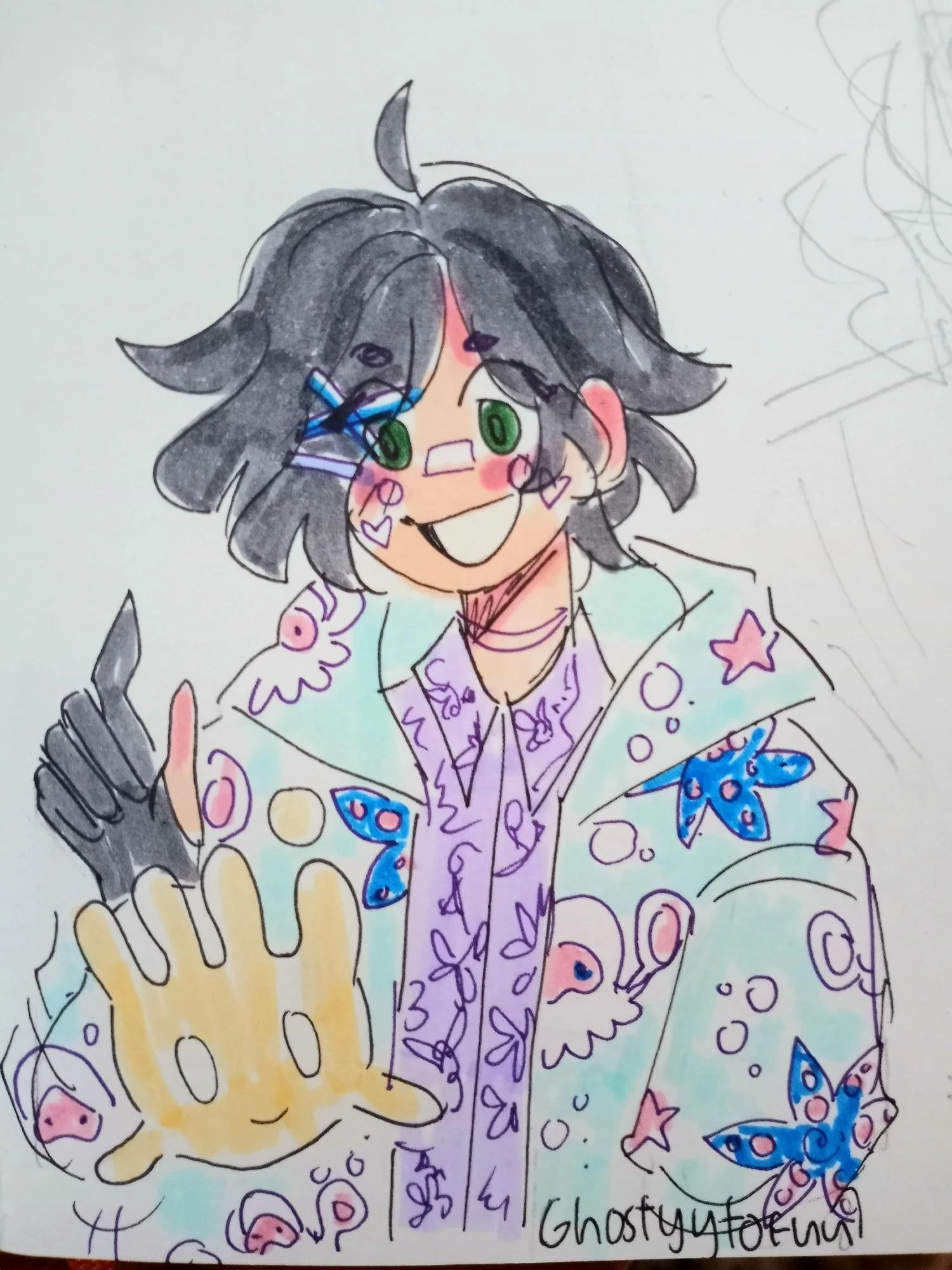 hello and small doodle | Fandom