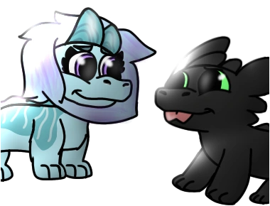 I drew Sisu and Toothless :D | Fandom