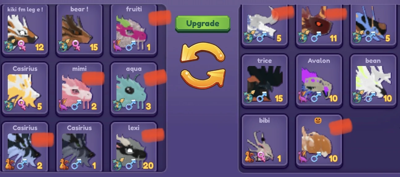 half inv auc^^ | Fandom