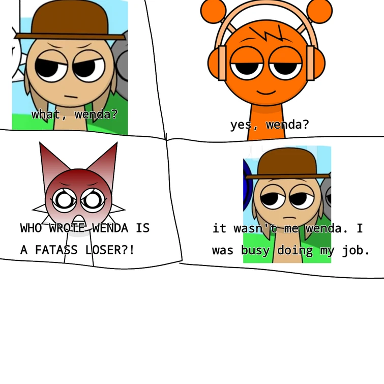 Wenda has had it | Fandom