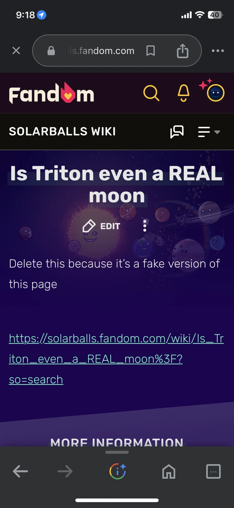 Fake page delete it | Fandom